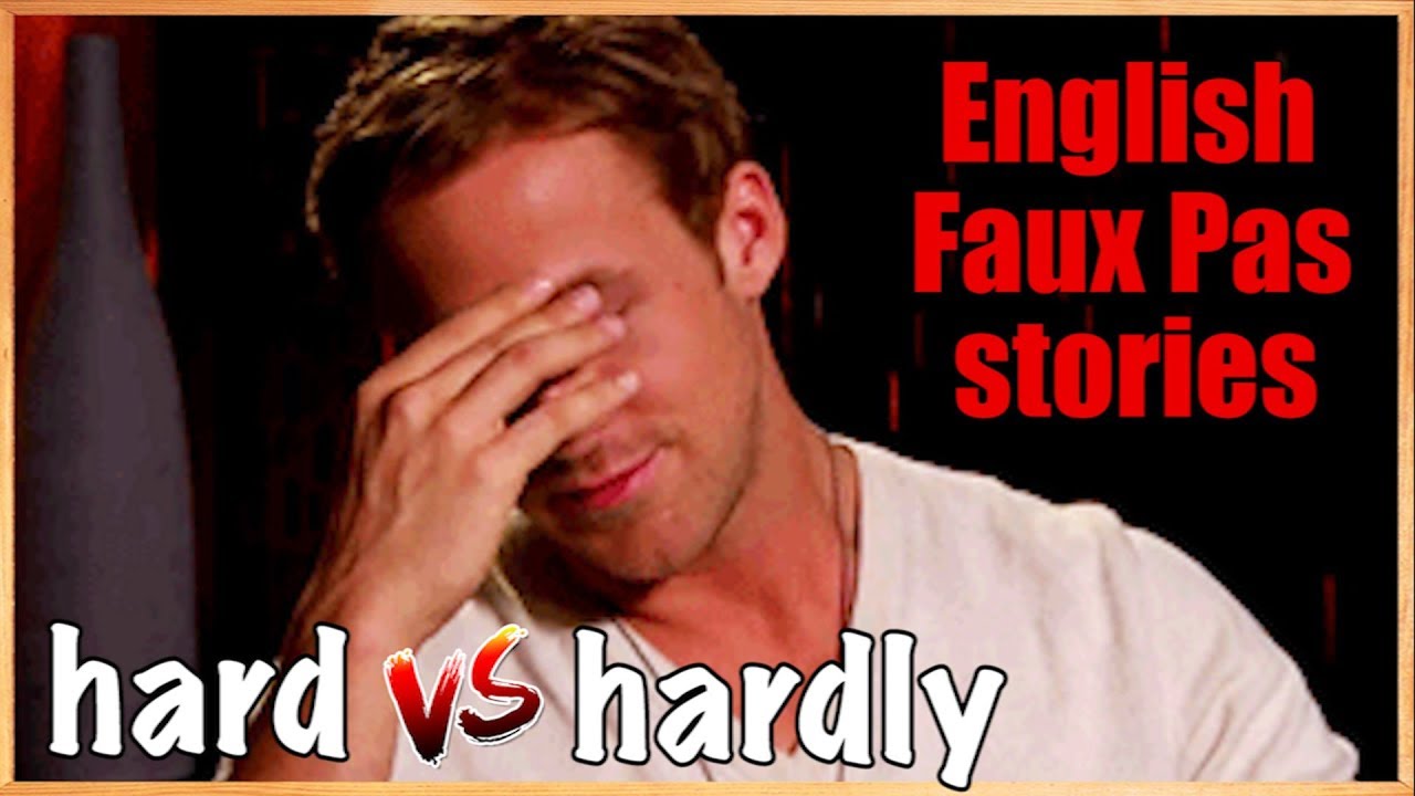 English Faux Pas Stories - Episode 1 - YouTube
