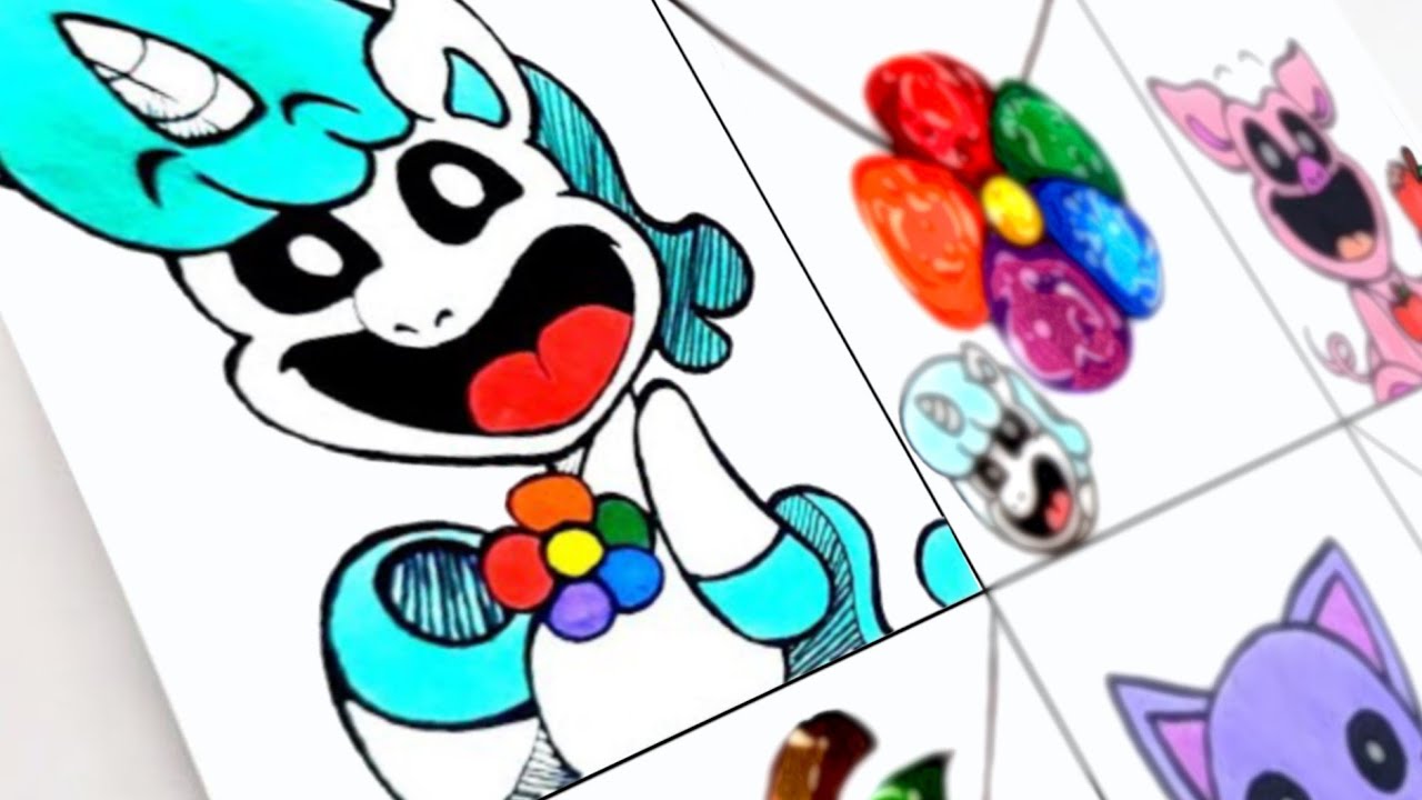 [ Drawing ] Smiling Critters Vs Individual Necklace Pendant | Poppy ...