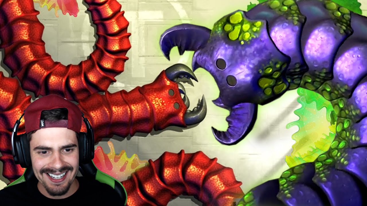 EVOLUÇÃO FINAL DO VERME CARNÍVORO GIGANTE - Insatia Gameplay - YouTube