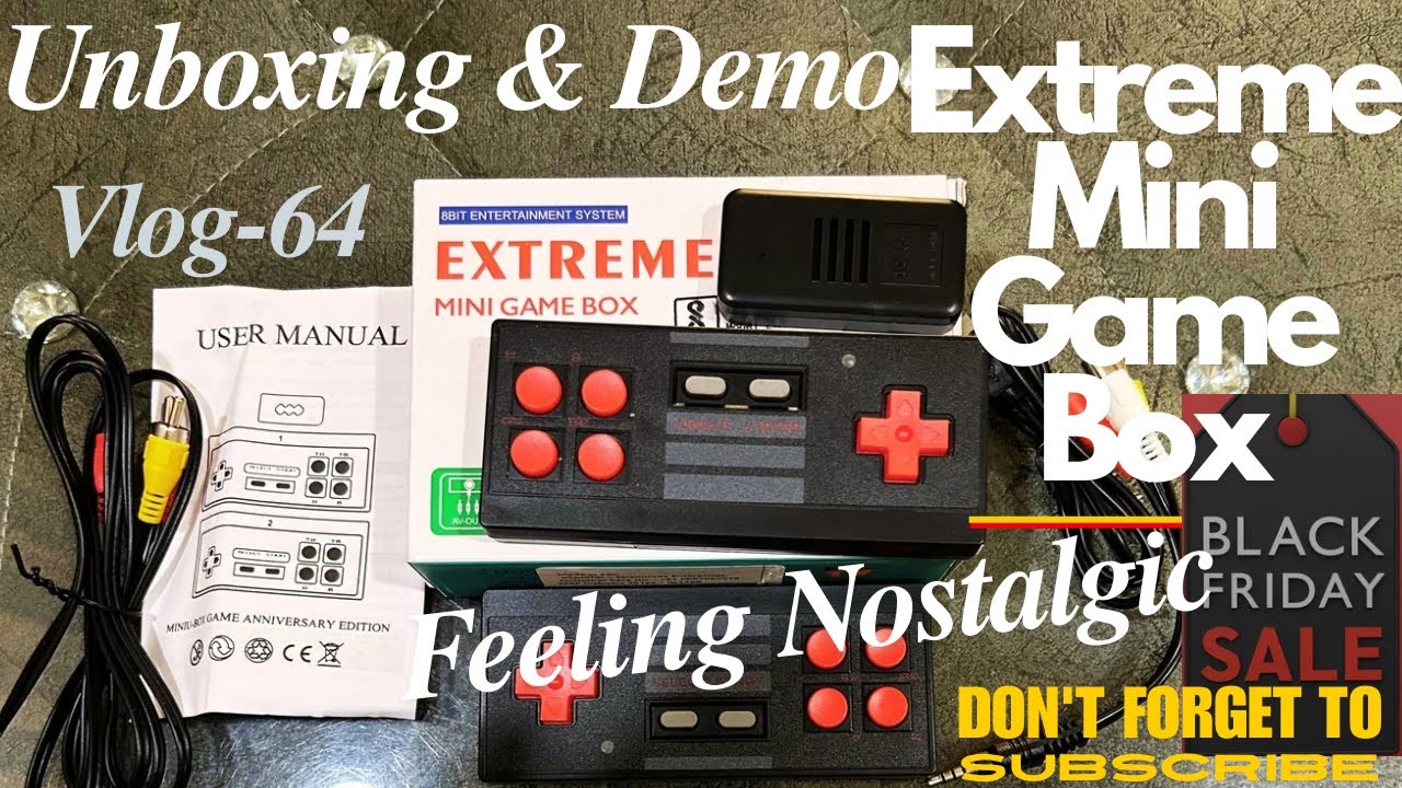 Unboxing of Extreme Mini Game Box 620 Games in One @amazon Great Price ...