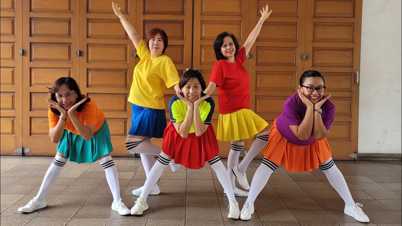 SHAKE IT BABY - line dance demo by Cool Ladies - YouTube
