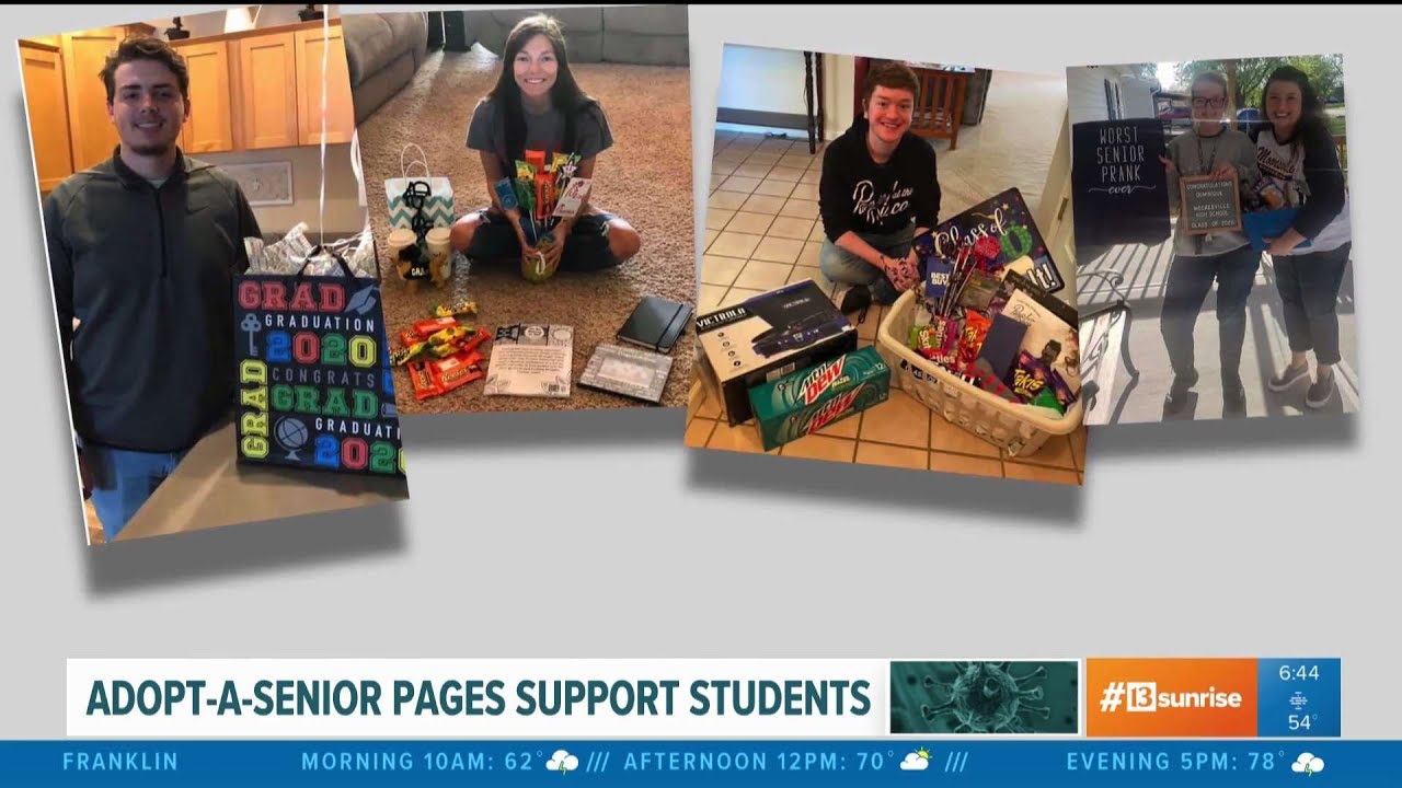 Adopt-a-senior programs to support high schoolers - YouTube