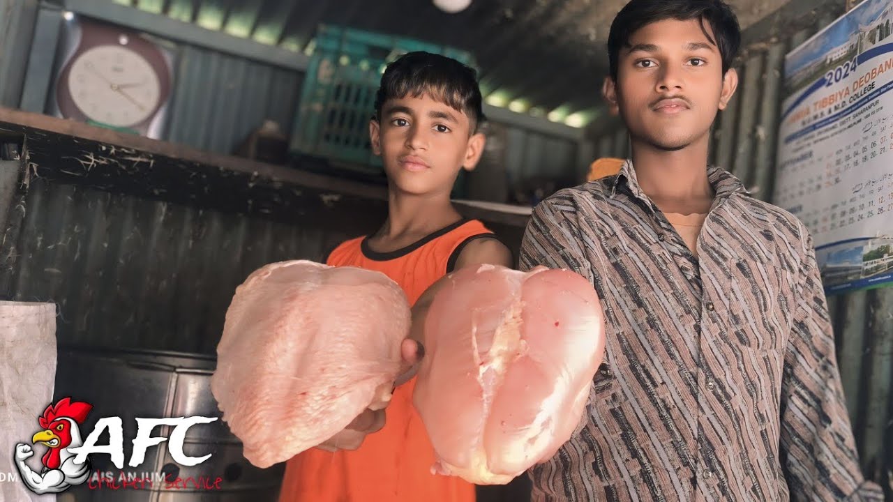 AFC chicken service 🐔🍗🔪 - YouTube