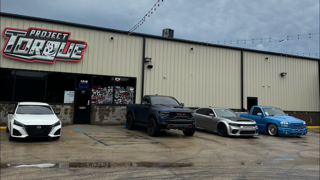 WE GOT PULLED OVER IN TEXAS! | VISITING PROJECT TORQUE STORE! - YouTube