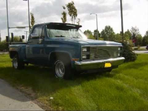 1983 hot rod chevy stepside - YouTube