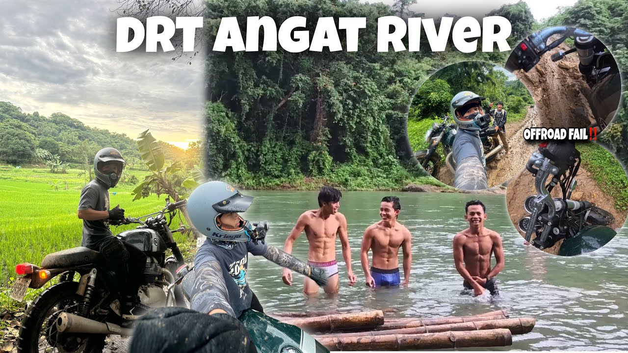 River & Mountain Trail in DRT Bulacan | Royal enfield Gt650 - YouTube
