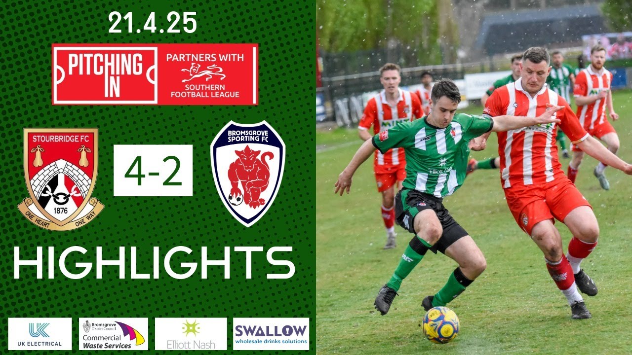 Sporting safe despite defeat at Stourbridge | Stourbridge 4-2 ...
