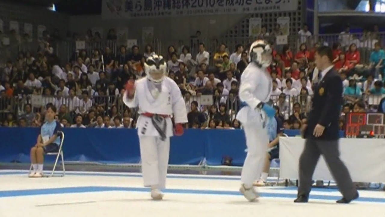 The Final of Karate Do: Female Team Kumite, IH2010 (1/2) - YouTube