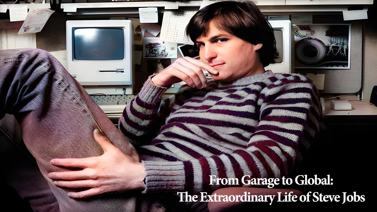 From Garage to Global : The Extraordinary Life of Steve Jobs - YouTube