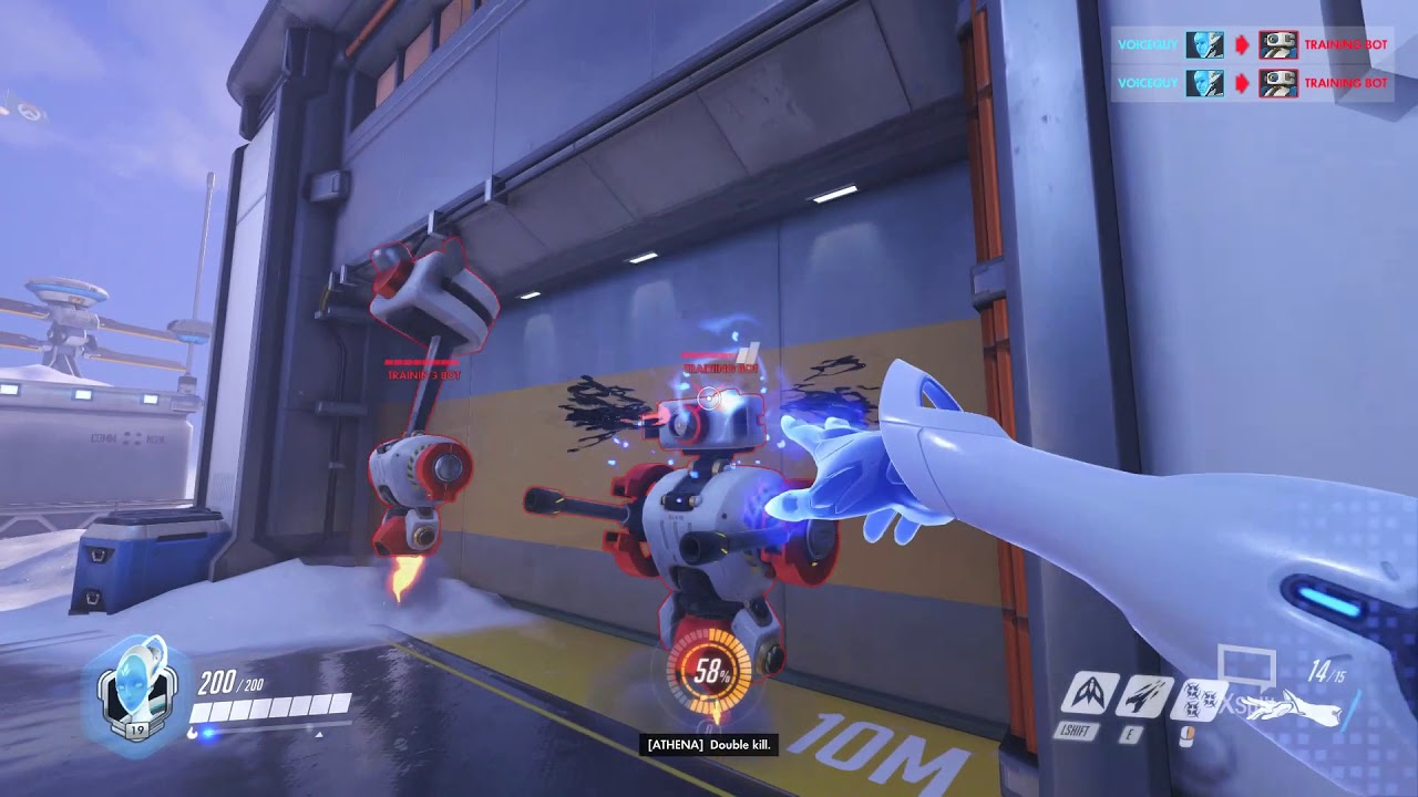 Overwatch: Echo gameplay no commentary - YouTube