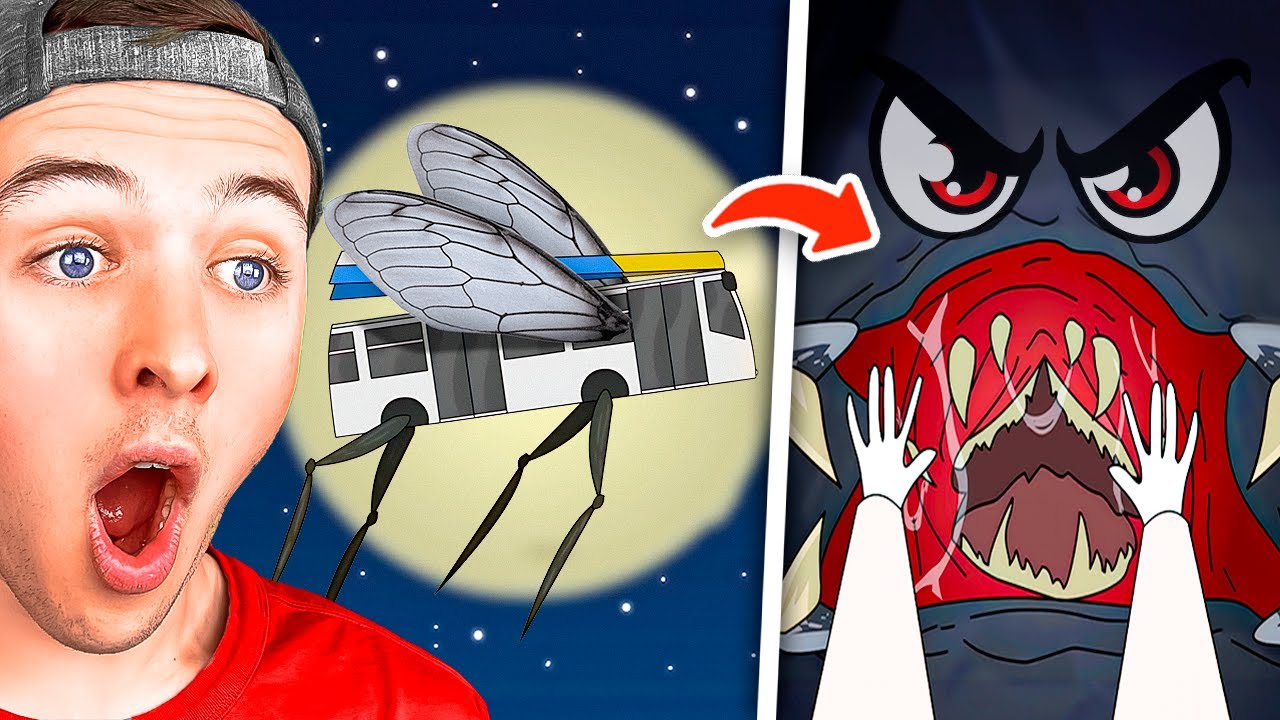 Reacting to The MAN EATING BUS (SCP-2086) - YouTube