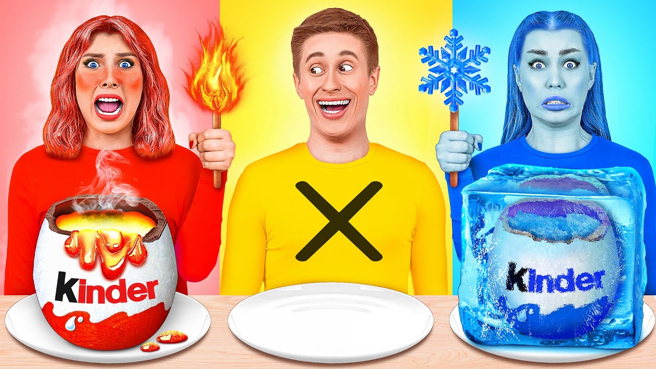 Hot, Cold or Nothing Challenge | Crazy Challenge by Multi DO - YouTube