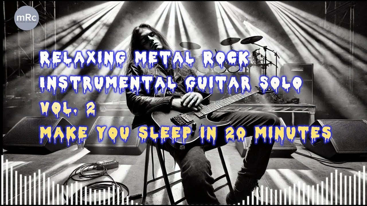 Relaxing Metal Rock Instrumental Guitar Solo For Work, Study or ...