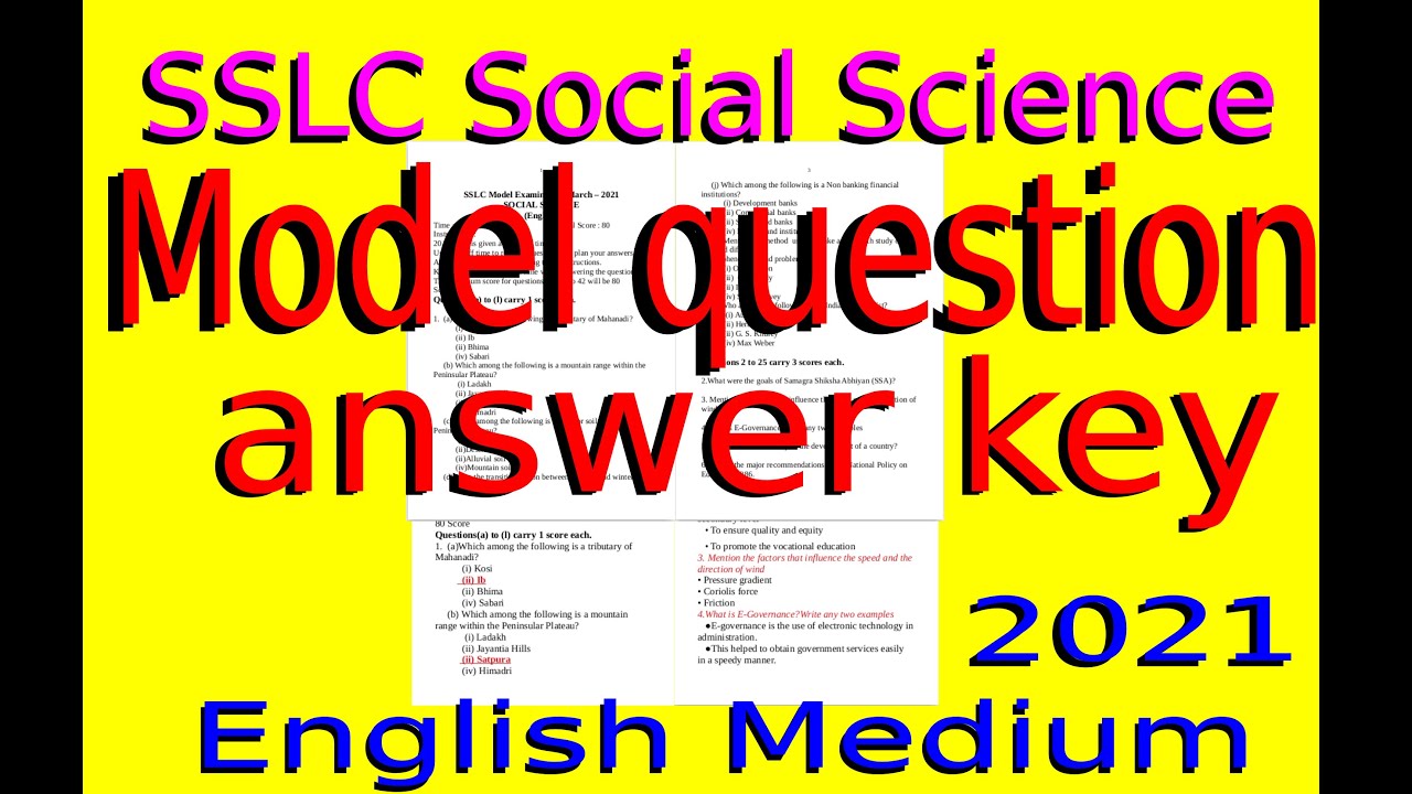 SSLC Social Science Model Question And Answer English Medium 2021 YouTube sslc-social-science-model-question-and-answer-english-medium-2021-youtube