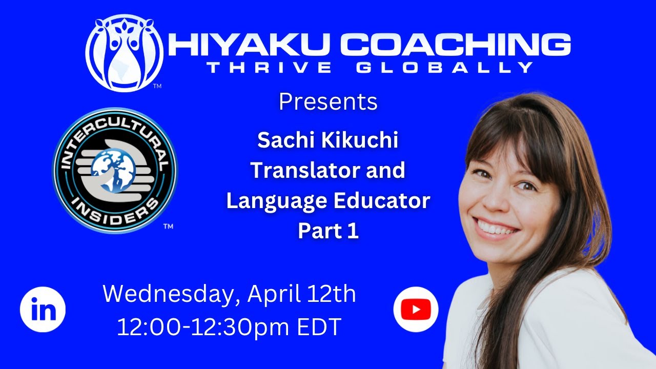 Intercultural Insiders with Sachi Kikuchi, Part One - YouTube