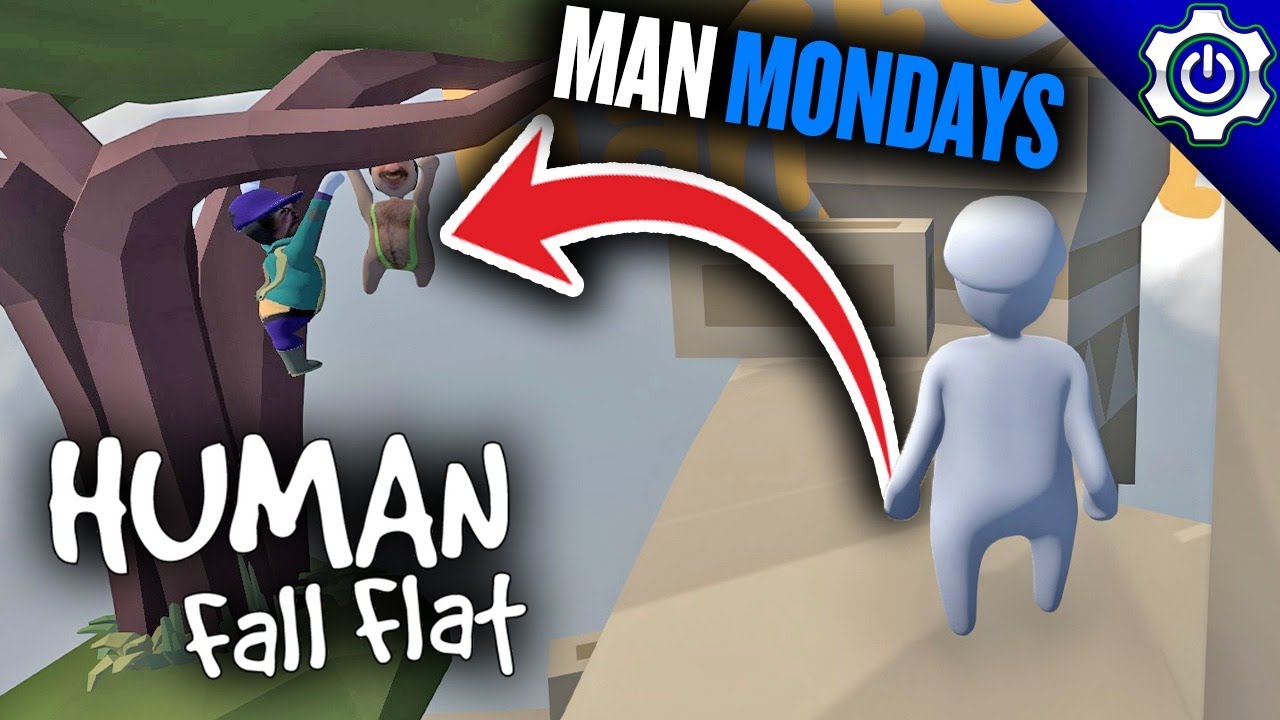 CRAZY Platformer Puzzle Game! - Human: Fall Flat - YouTube