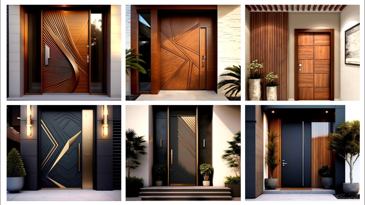 Elegant & Stylish Wooden Door Designs | Impressive Wooden Door Ideas ...