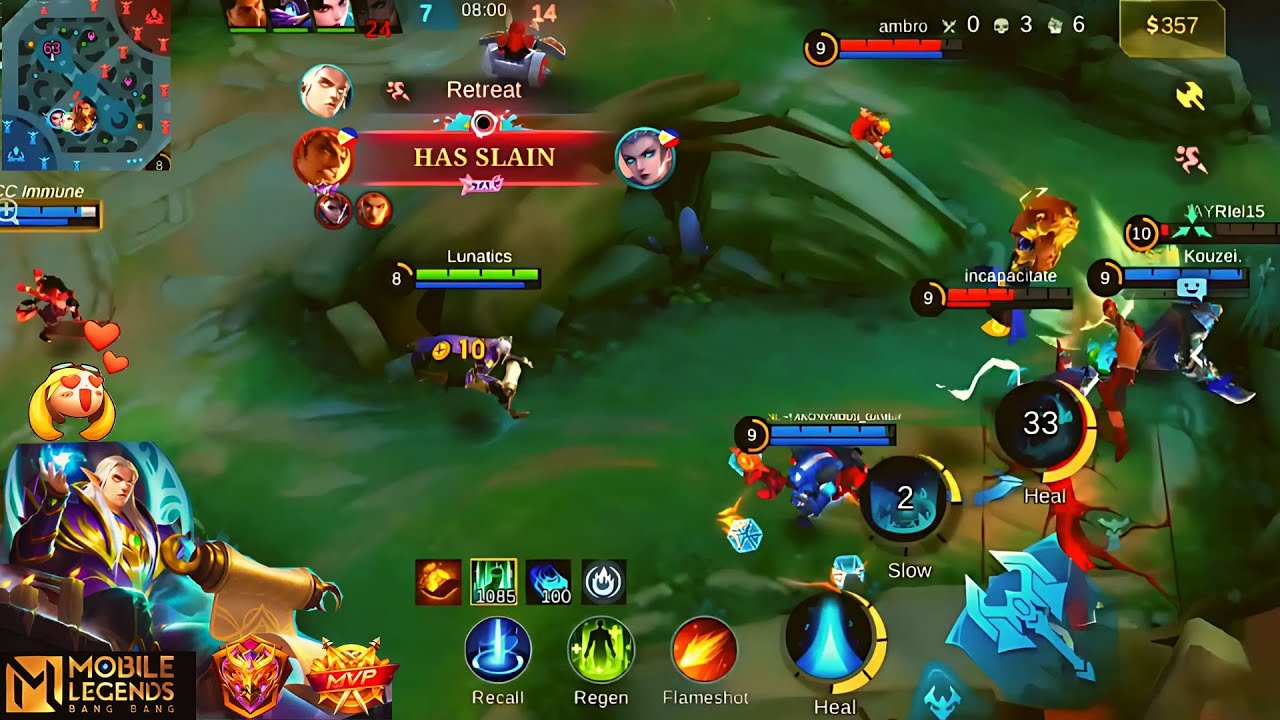 Part 8 | Mythic | Rank Game | Mobile Legends Bang Bang Game Play | MLBB ...