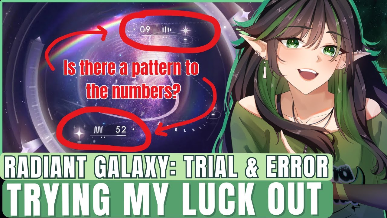 Radiant Galaxy: Trying Out Diff Numbers | Love and Deepspace - YouTube