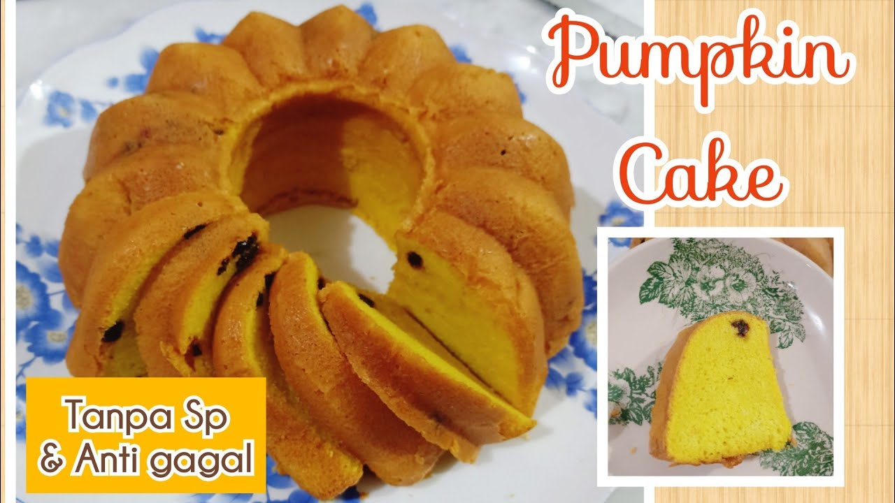 Cake Labu / pumpkin cake super Moist and Yummy - YouTube