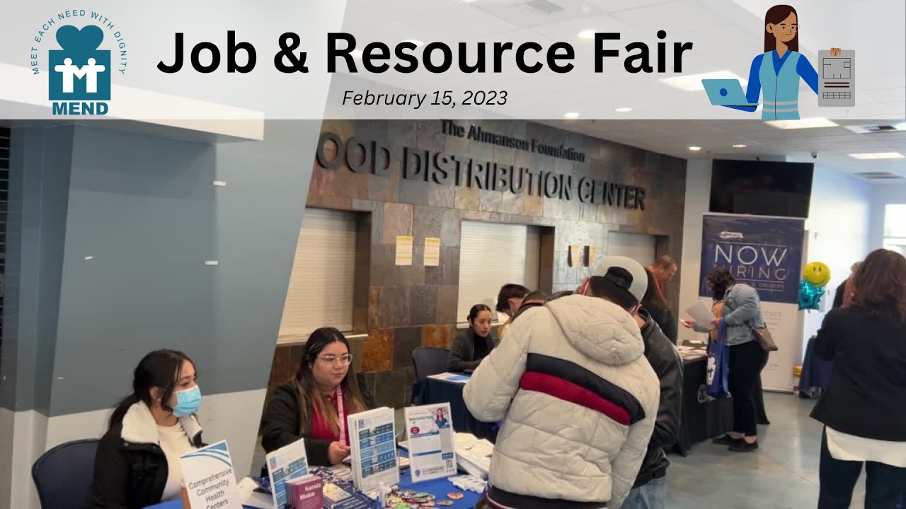 MEND Job & Resource Fair Feb. 2023 - YouTube