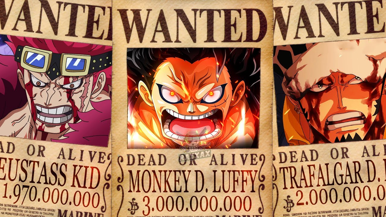 Luffy Nueva Recompensa Mundial