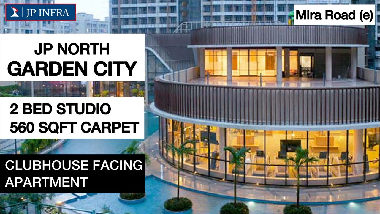 2 Bed Studio in JP Infra | 2bhk in Miraroad east| JP North Elara Studio ...