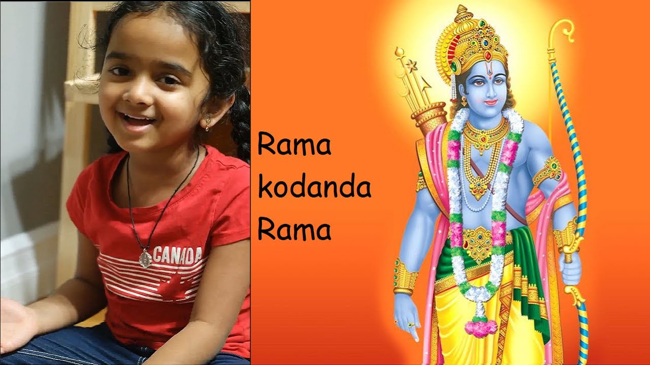 Ramakodanda rama song by Lekhya Sri - YouTube