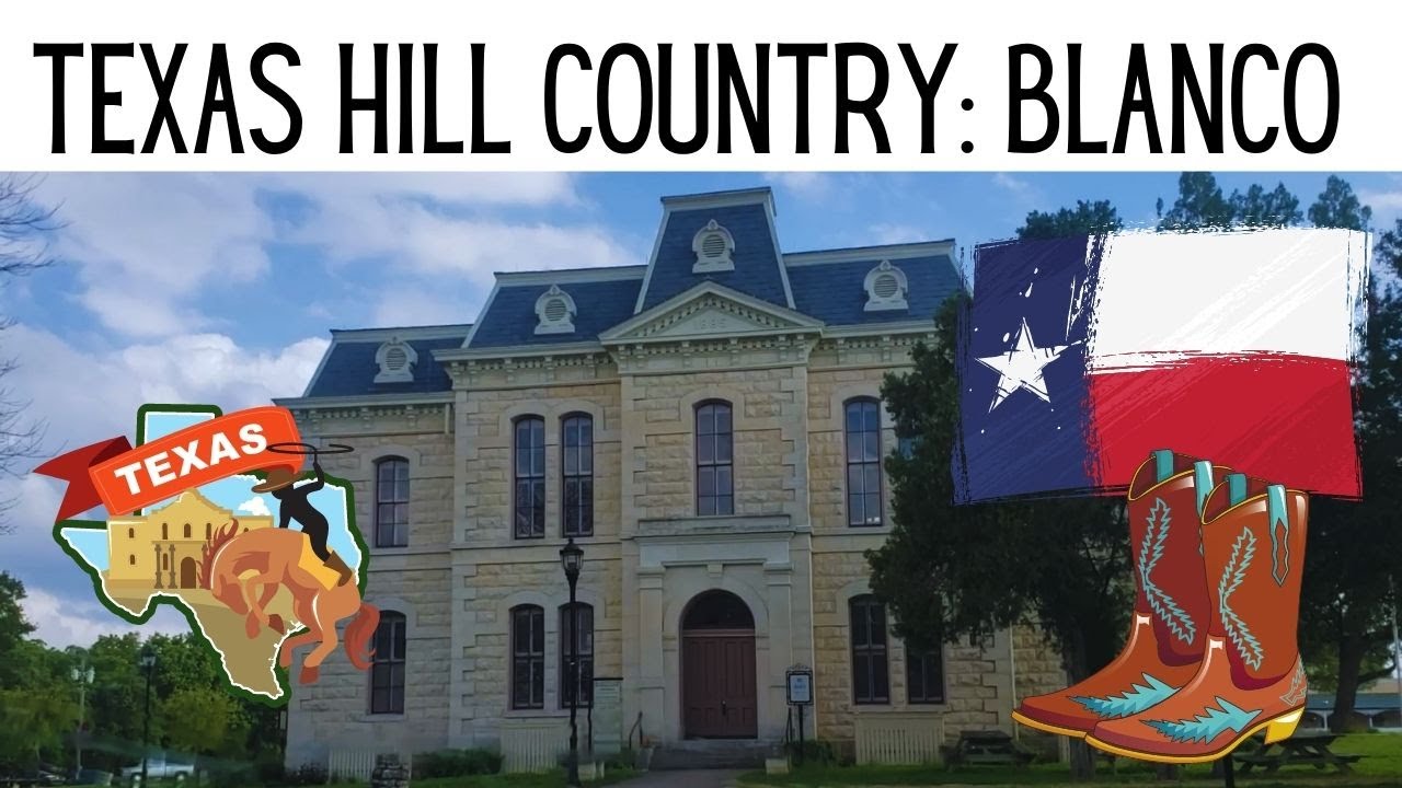 Texas Hill Country: Drive around Blanco Texas - YouTube