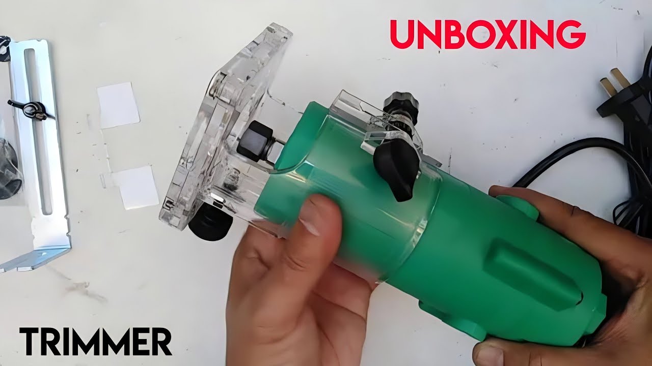 GAOCHENG Professional Trimmer/Router Machine Unboxing - YouTube