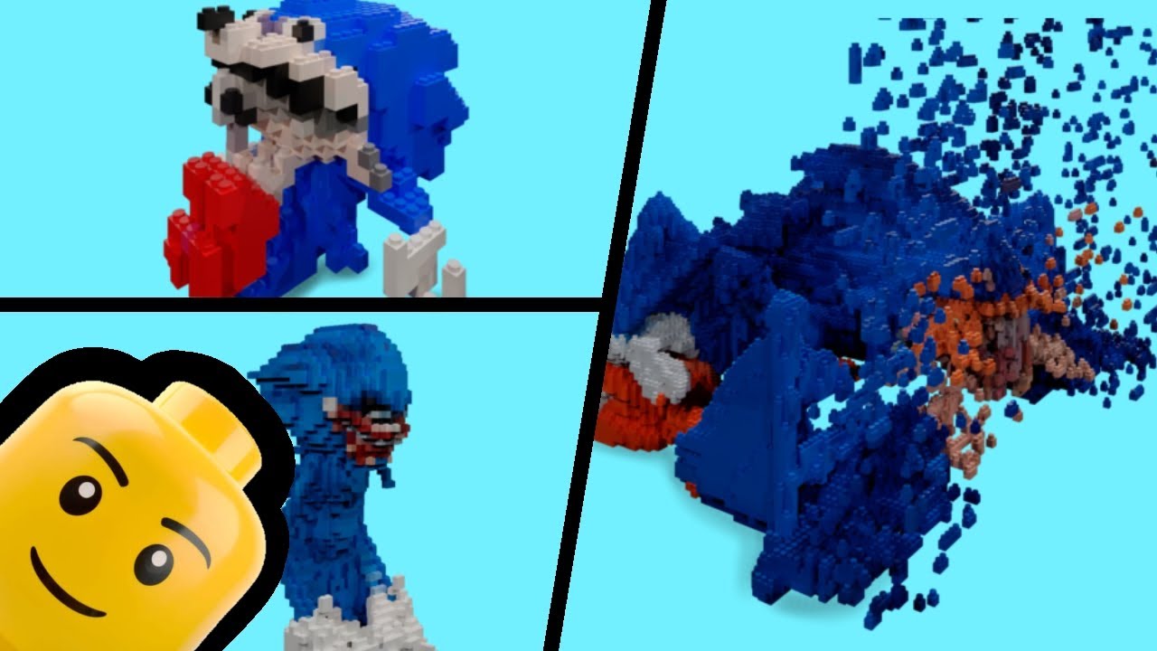 Building LEGO Shin Sonic WITH 1,000,000 PIECES (The Sonic Tapes) - YouTube