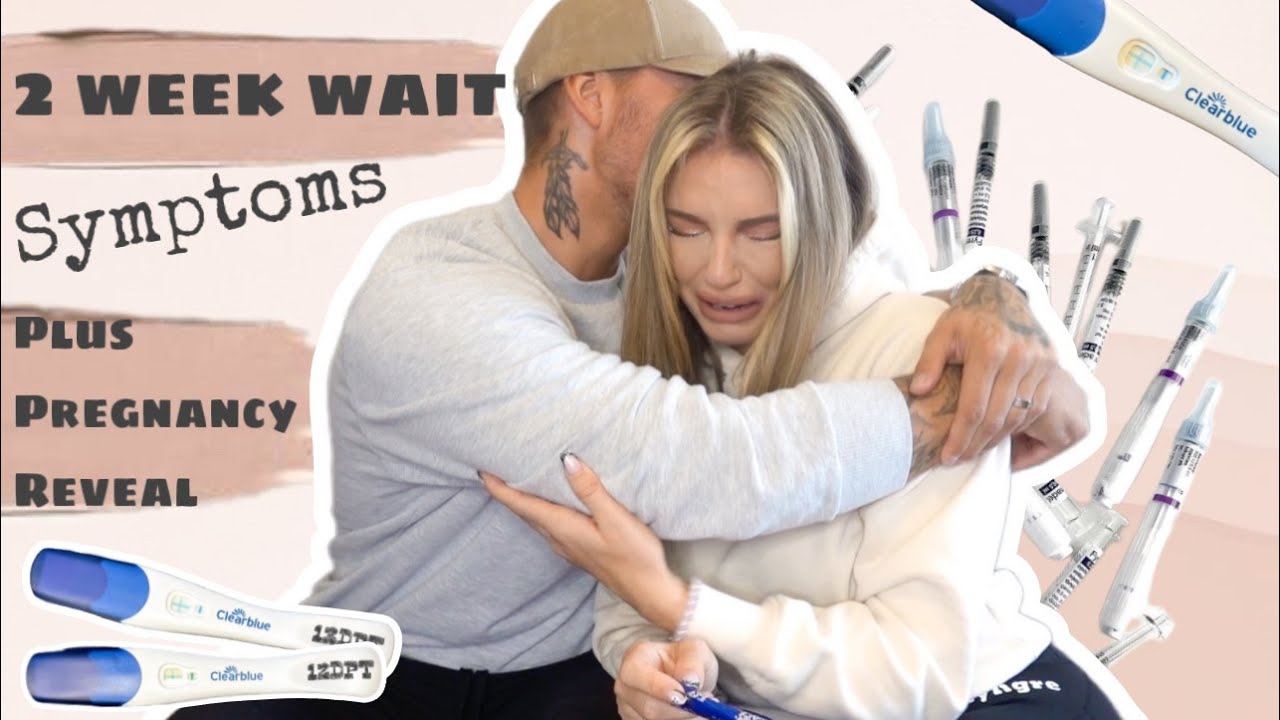 2 week wait Symptoms | Pregnancy Reveal - YouTube