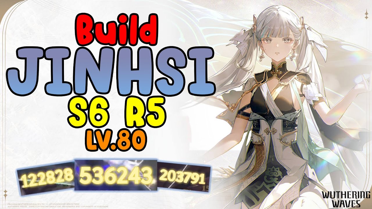 Wuthering Waves | Jinhsi Build ง่ายๆ เเต่ดาเมจไม่เบา พร้อมวิธีการเล่น ...