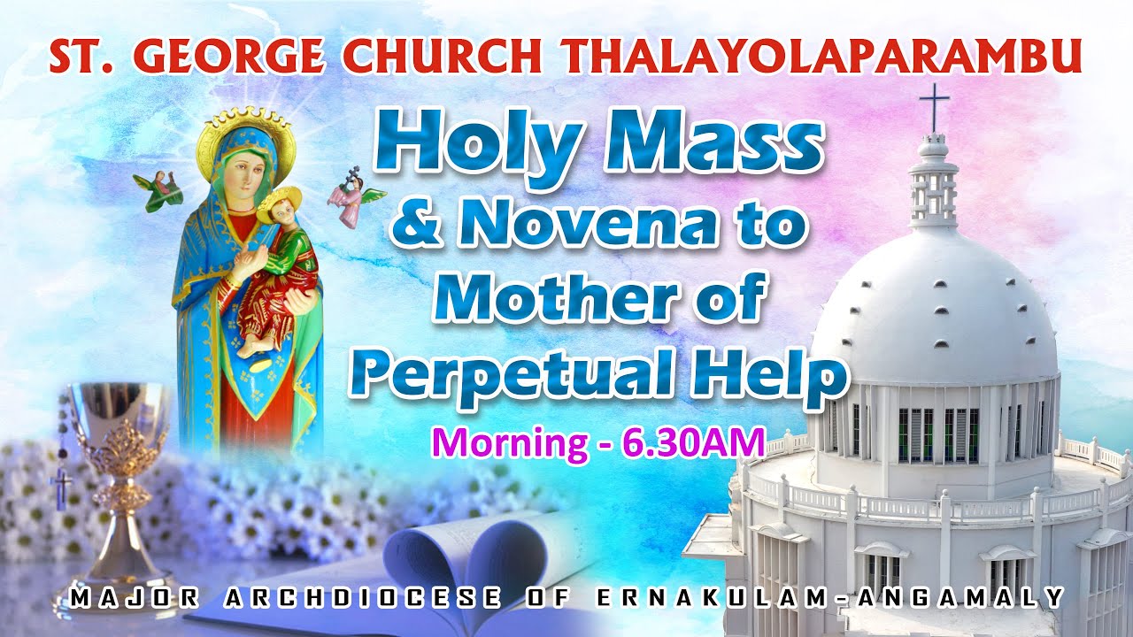 HOLY QURBANA & NITHYA SAHAYA MATHA NOVENA | FR.BENNY JOHN MARAMPARAMPIL ...