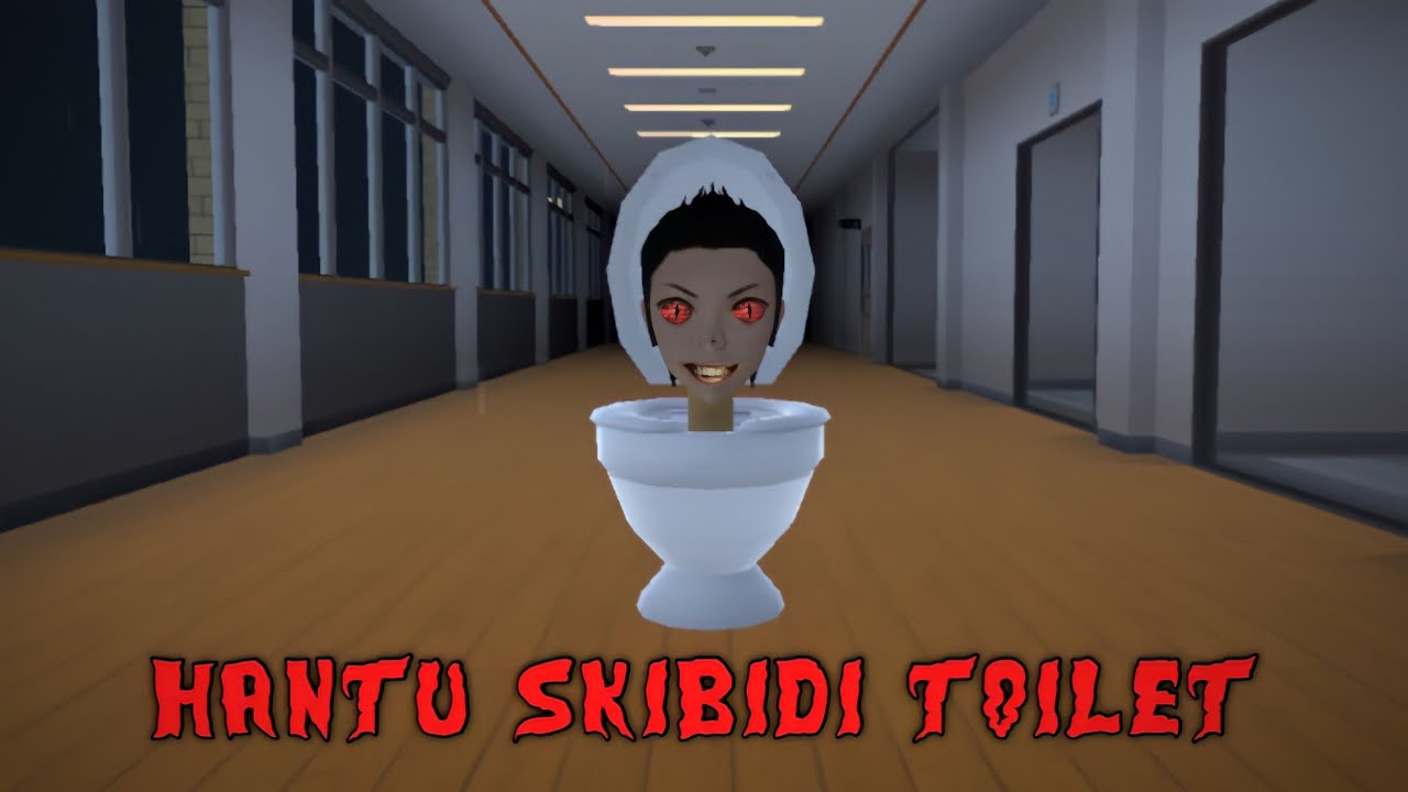 HANTU SKIBIDI TOILET || HORROR MOVIE SAKURA SCHOOL SIMULATOR - YouTube