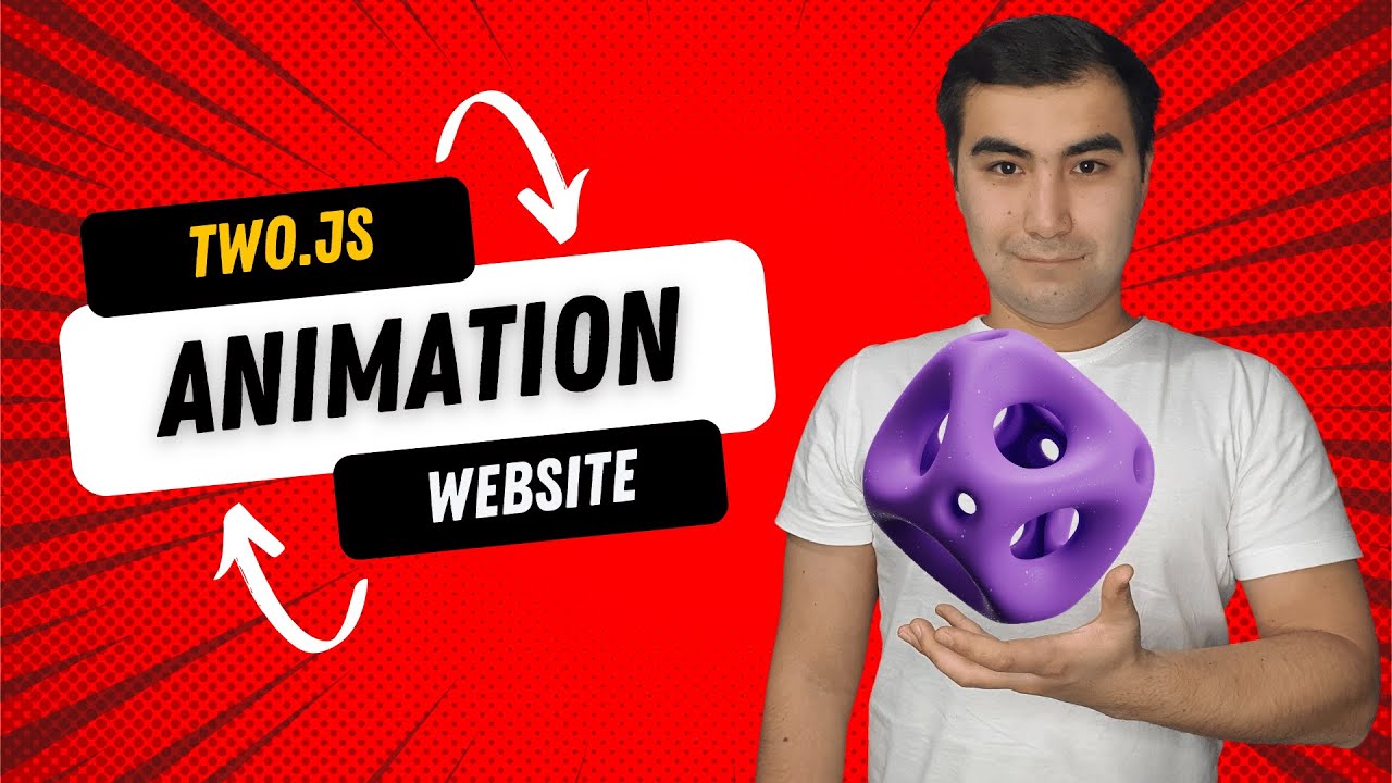 Veb animatsiya yasash | Two.js - YouTube