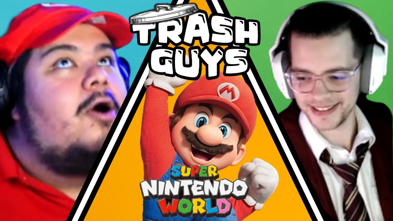 We visited MARIO IN REAL LIFE | Trash Guys #1 - YouTube