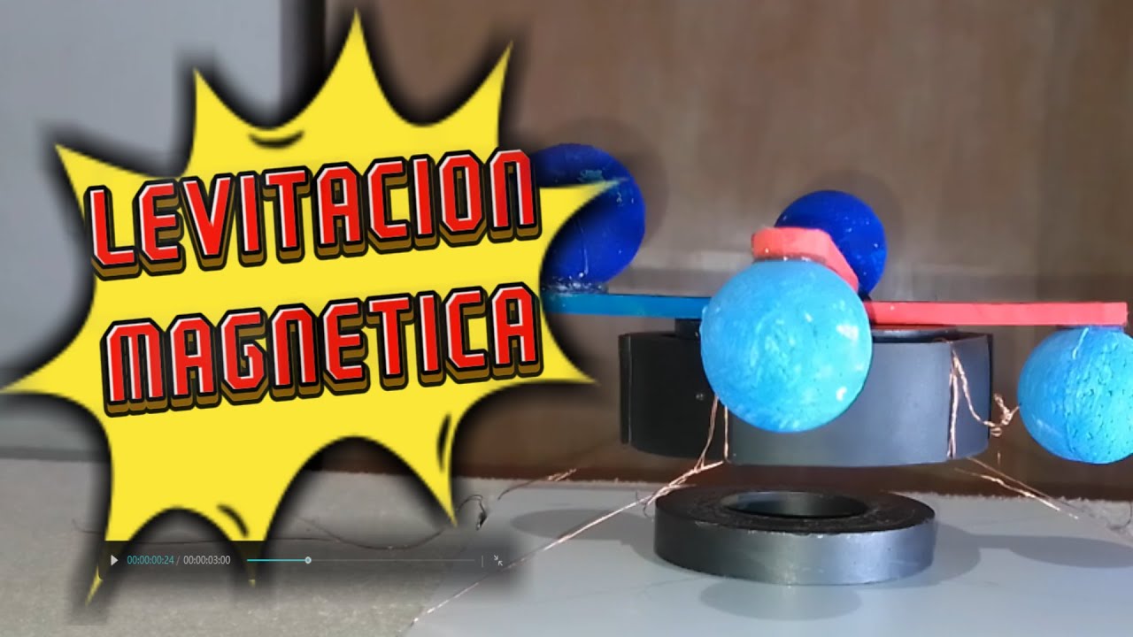 PROYECTO LEVITACION MAGNETICA (TUTORIAL PASO A PASO) FACIL Y SENCILLO # ...