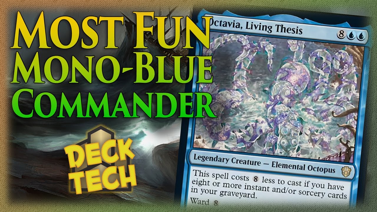 MTG Octavia, Living Thesis Deck Tech Commander EDH - Aristocards - YouTube