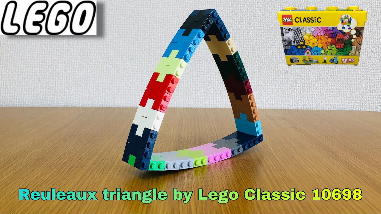 Lego Classic 10698 assembling to Reuleaux triangle #159 - YouTube