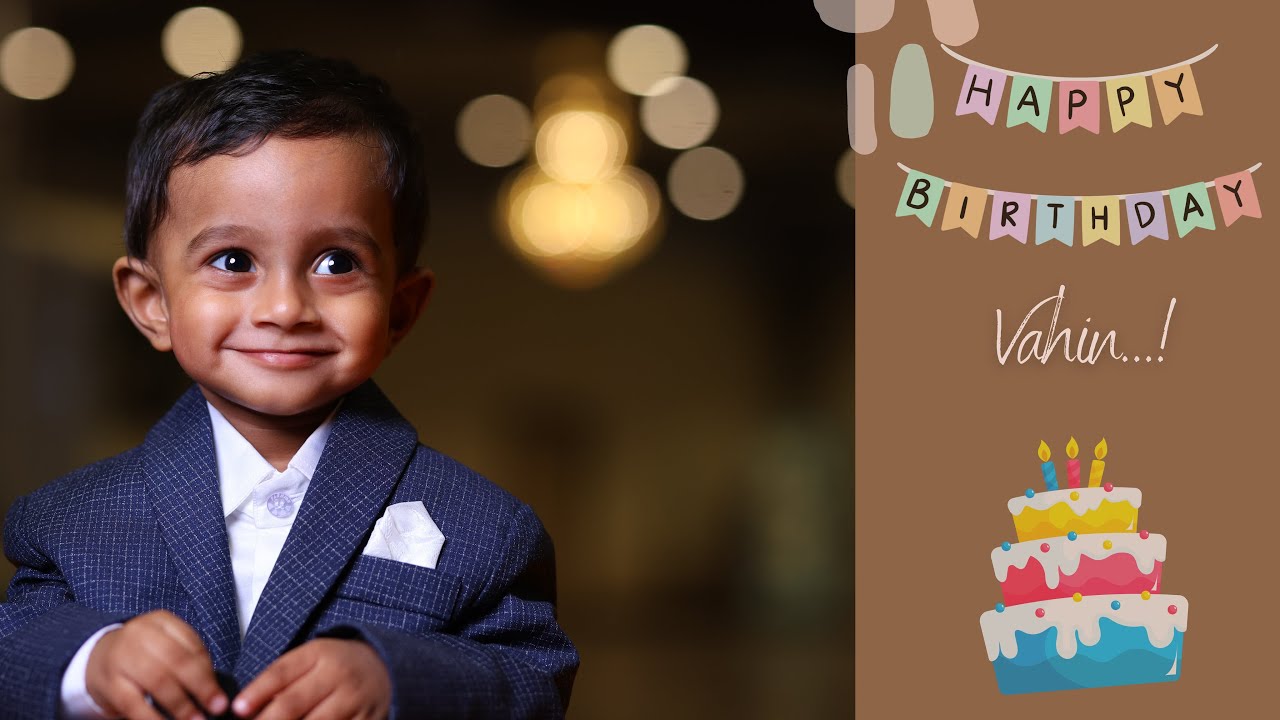 Vahin First Birthday - YouTube