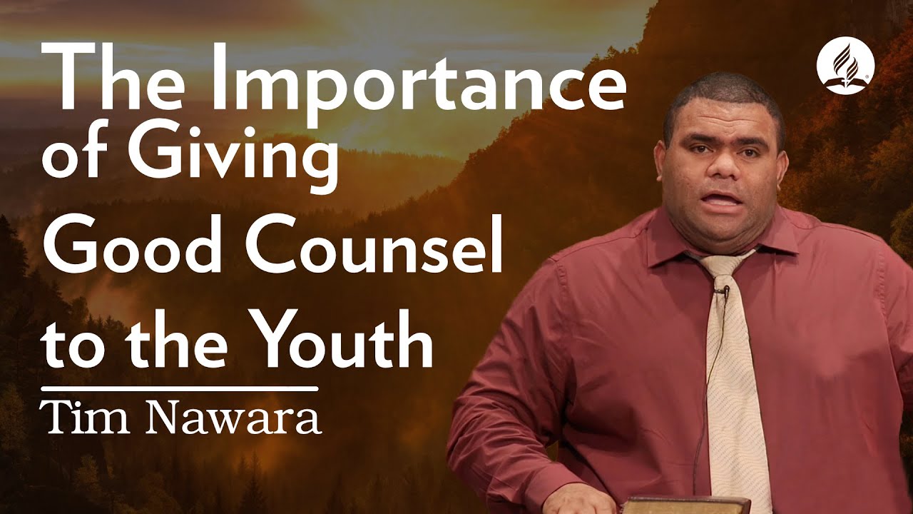 Importance of Giving Good Counsel to the Youth - Tim Nawara - YouTube