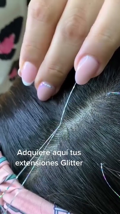 😍Wow q hermoso lucen los hilos chinos en el cabello 😍 - YouTube