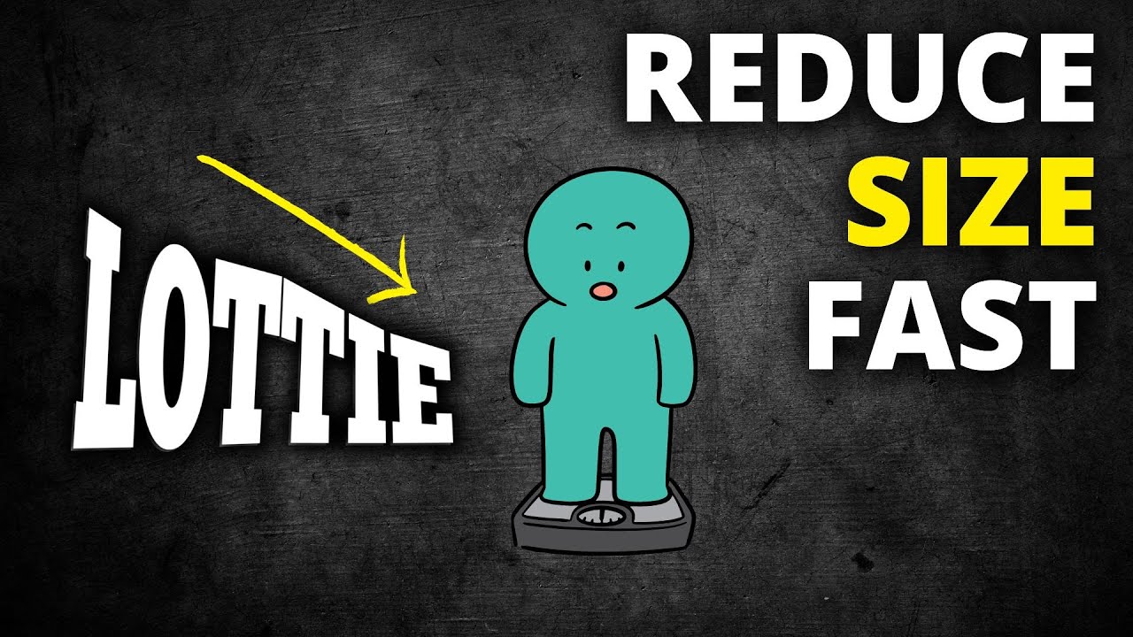 Optimize Lottie Files For Free (Fast, Online) - YouTube