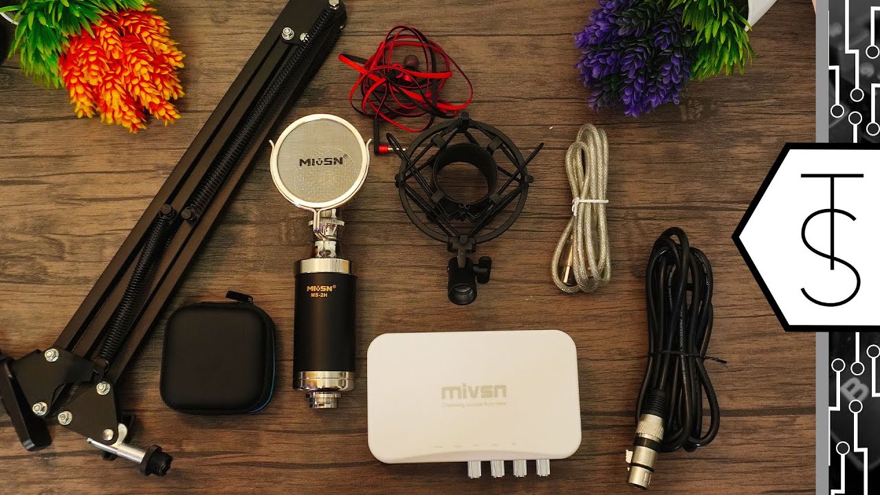 The BEST $60 MIVSN Podcast Microphone Bundle Review | All-In-One XLR ...