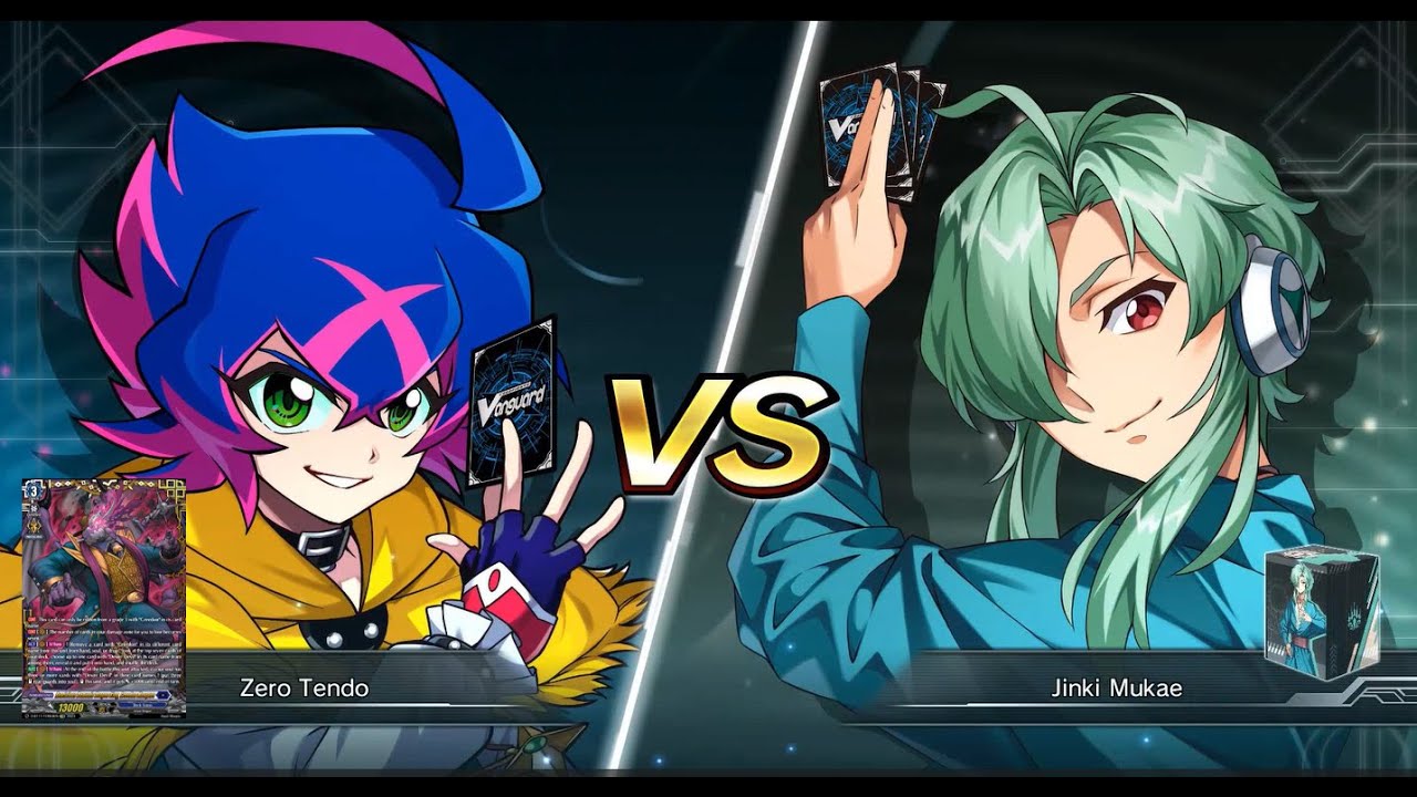 Cardfight Vanguard Dear Days 2 Greedon vs Jinki Mukae - YouTube