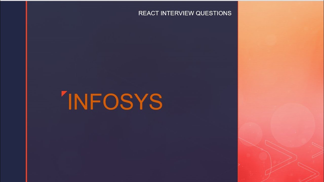 Infosys React Interview Questions YouTube infosys-react-interview-questions-youtube