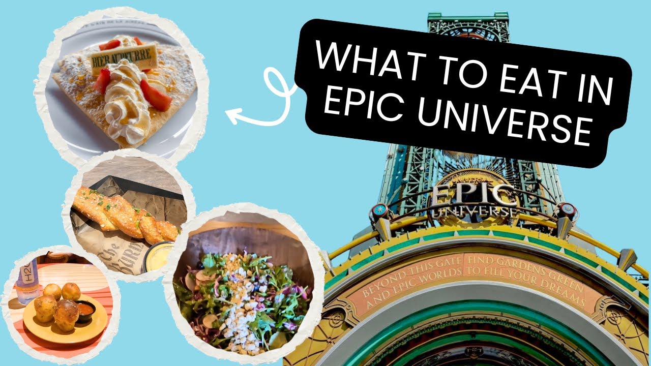 What to Eat at Epic Universe | Universal Orlando Food Review & Must-Try ...