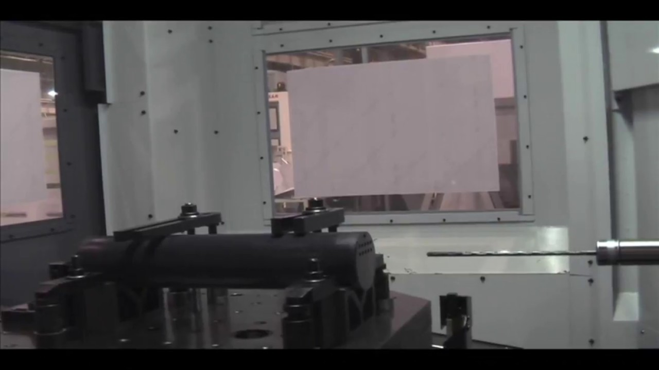 Niigata HN80D-II Deep Hole Drill - Niigata Machine Techno USA - YouTube
