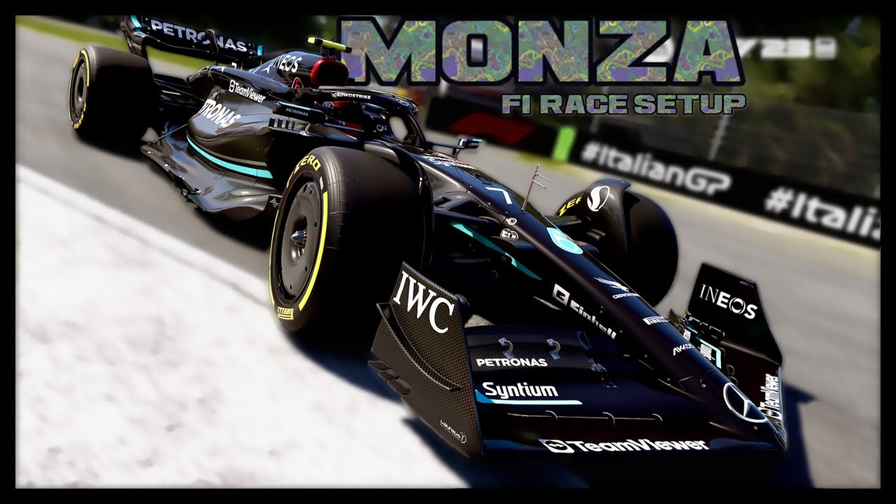 F1 23 Monza Setup